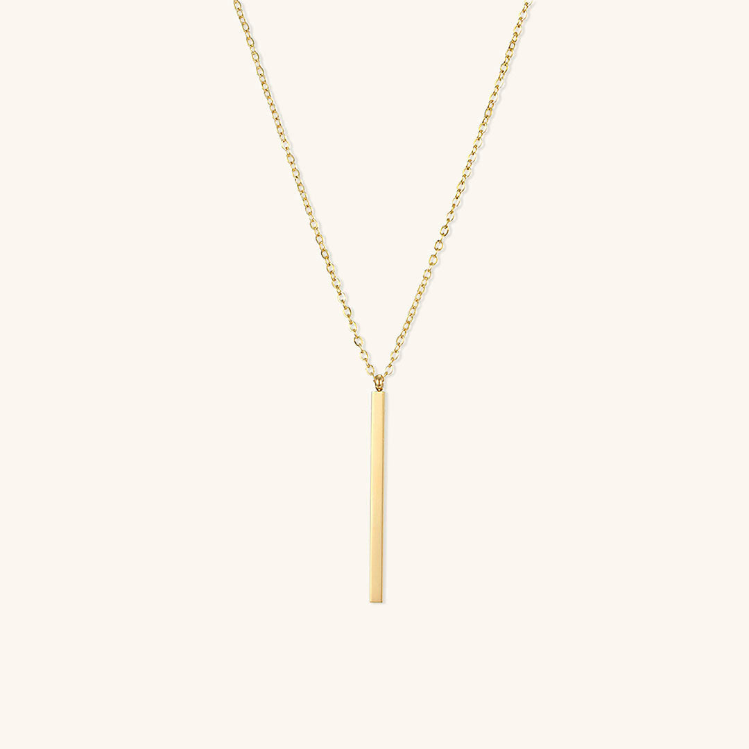 Nadine - Vertical Bar Necklace – The Unique Presents