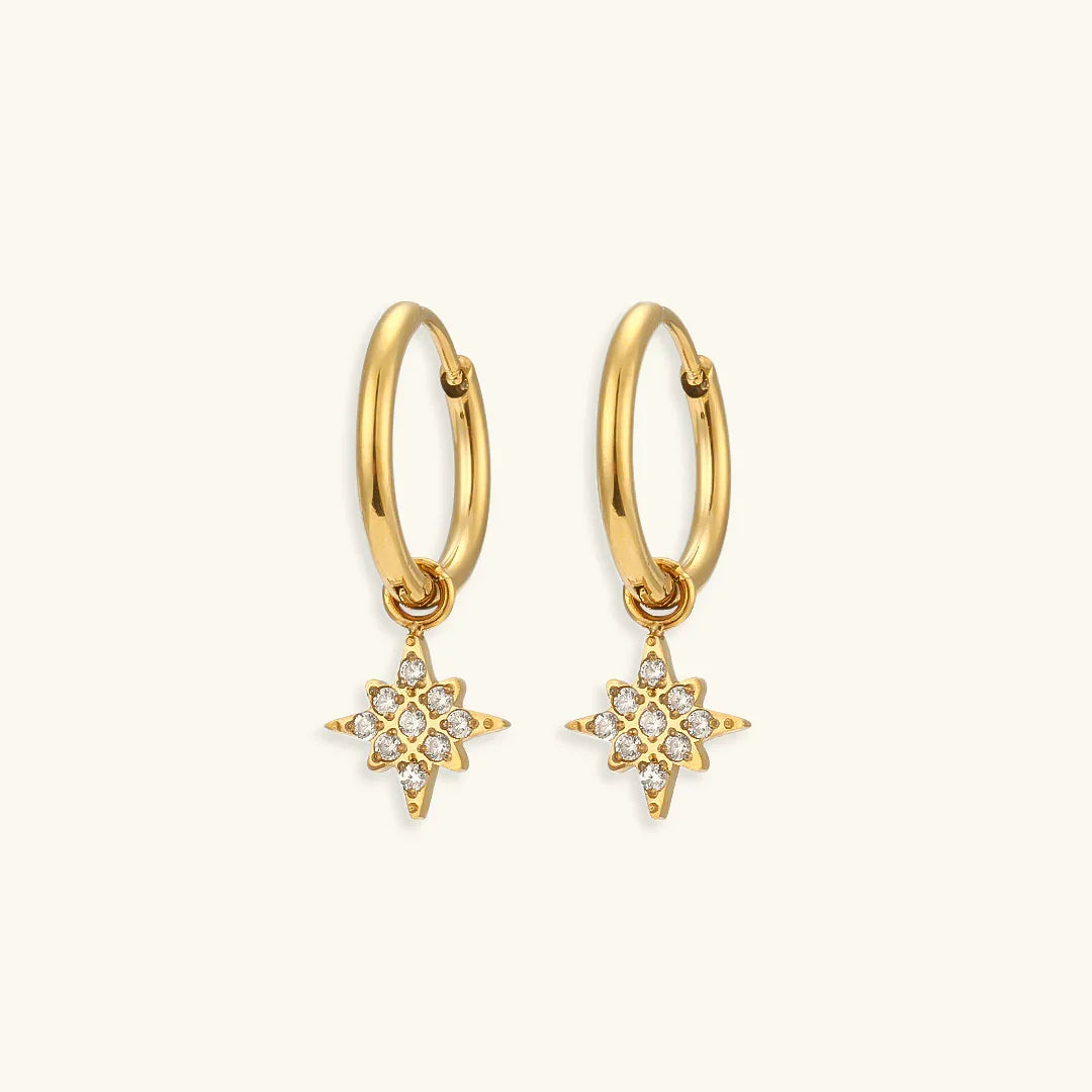Renee - Gold Earrings – The Unique Presents